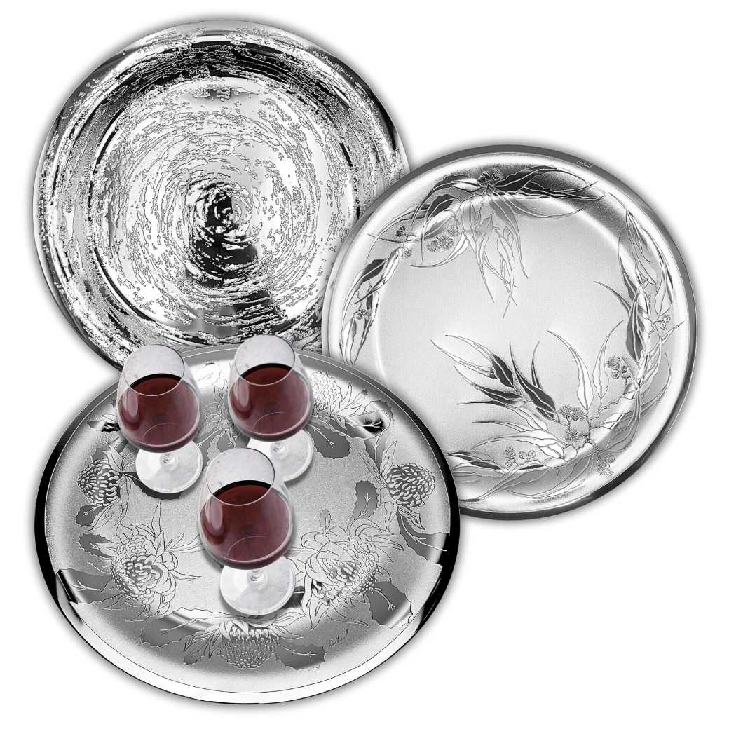 15" Round Trays – Don Sheil of Australia