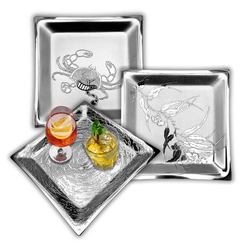Medium Square Trays – Don Sheil of Australia