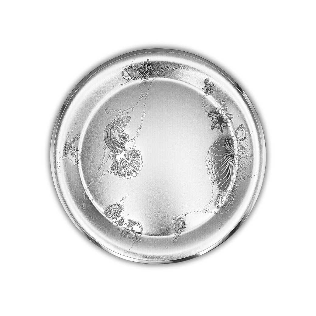 12" Round Tray - Shell – Don Sheil of Australia